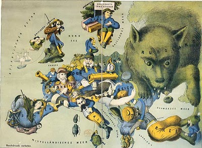Map Catalog: Propaganda Map - Europe 1879