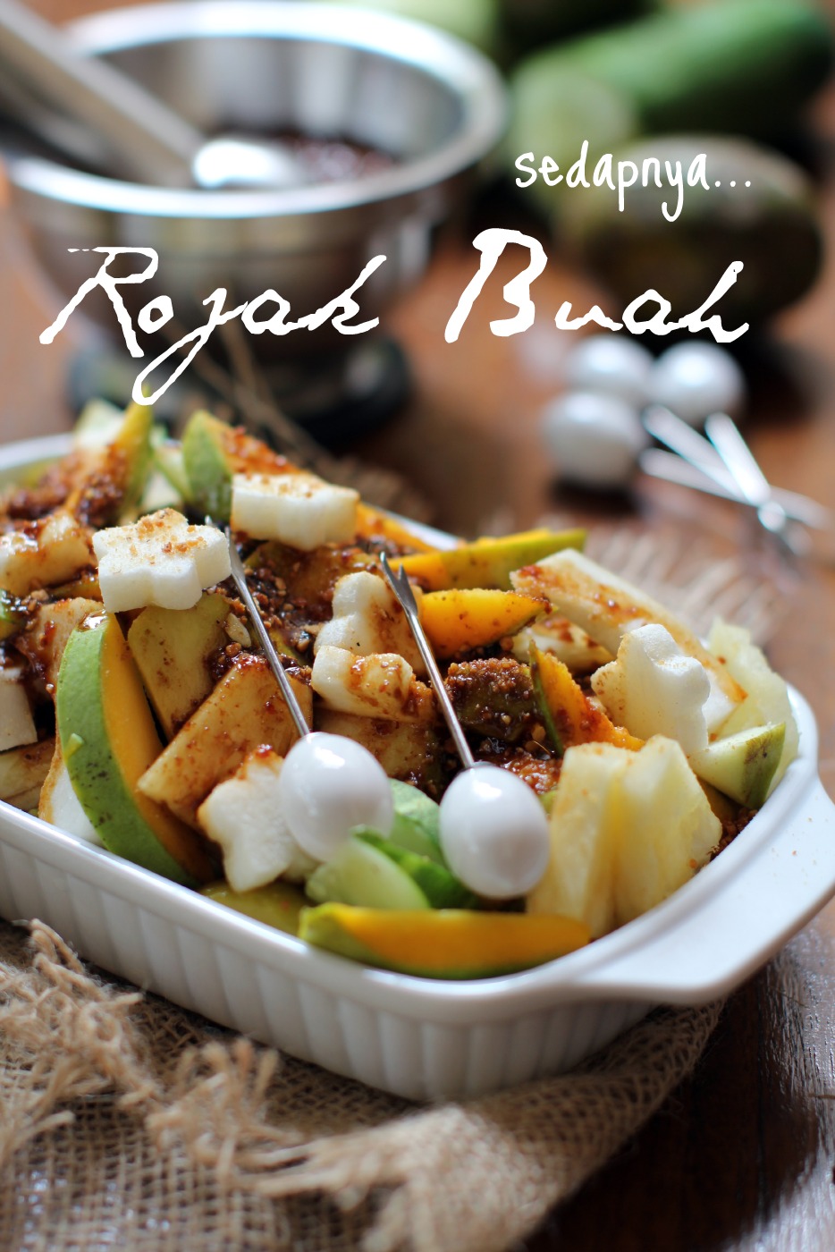 ROJAK BUAH - masam manis