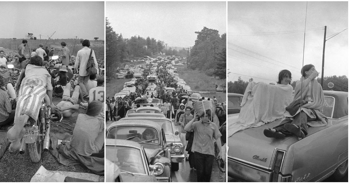28 Amazing Vintage Photographs That Capture People Showed Up to a New York Farm for Woodstock ...
