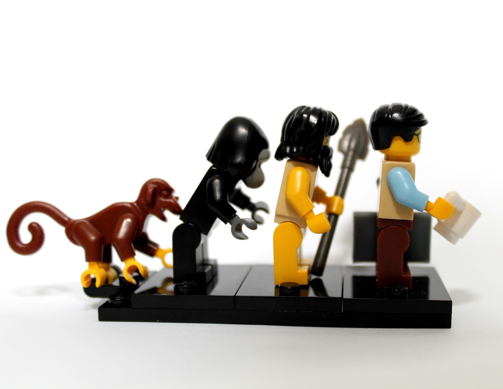 Lego Museums: My Build: Evolution of Man