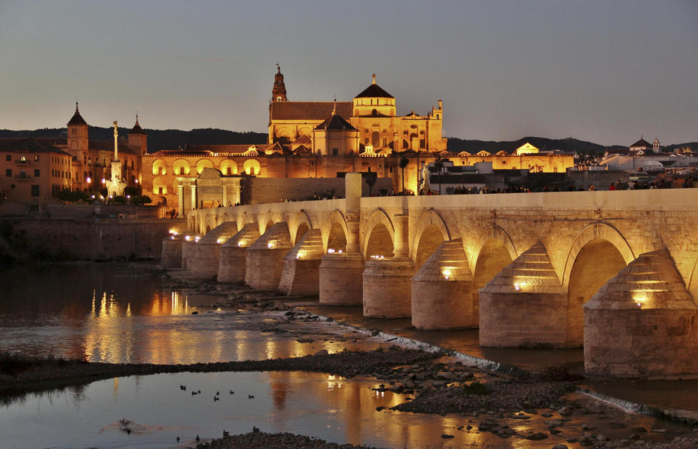 Fotografii din lume: Podul Roman din Cordoba