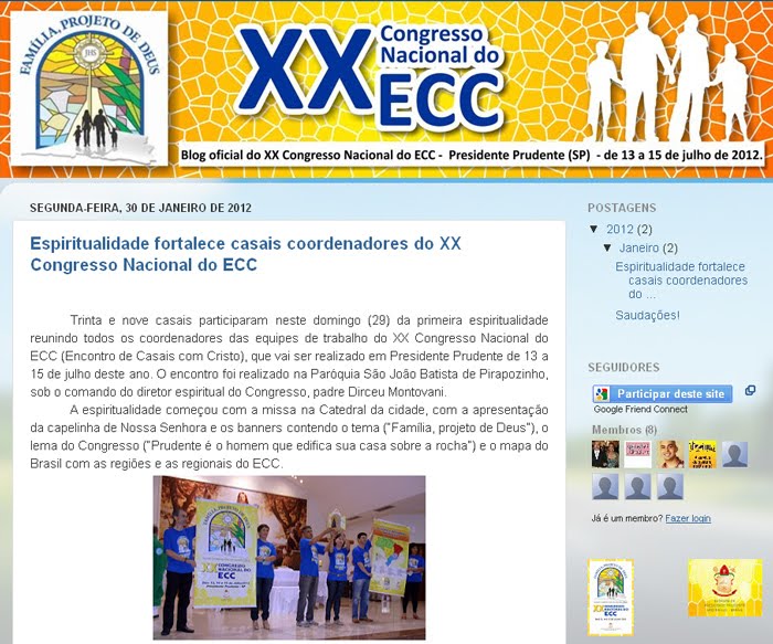 iDizimo.com: iDizimo.com apoia ECC 2012