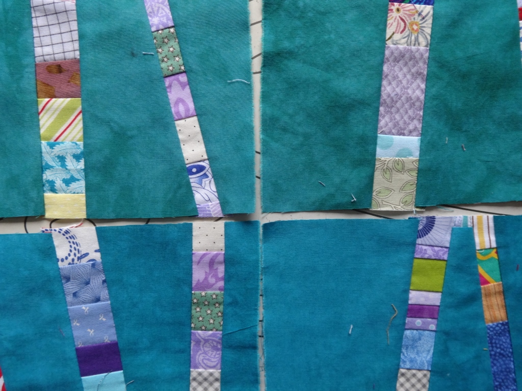 Inch by Inch Quilting: Birch Tree Quilt Blocks