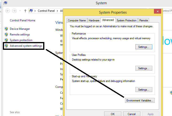 Addset Windows Environment Variable Path