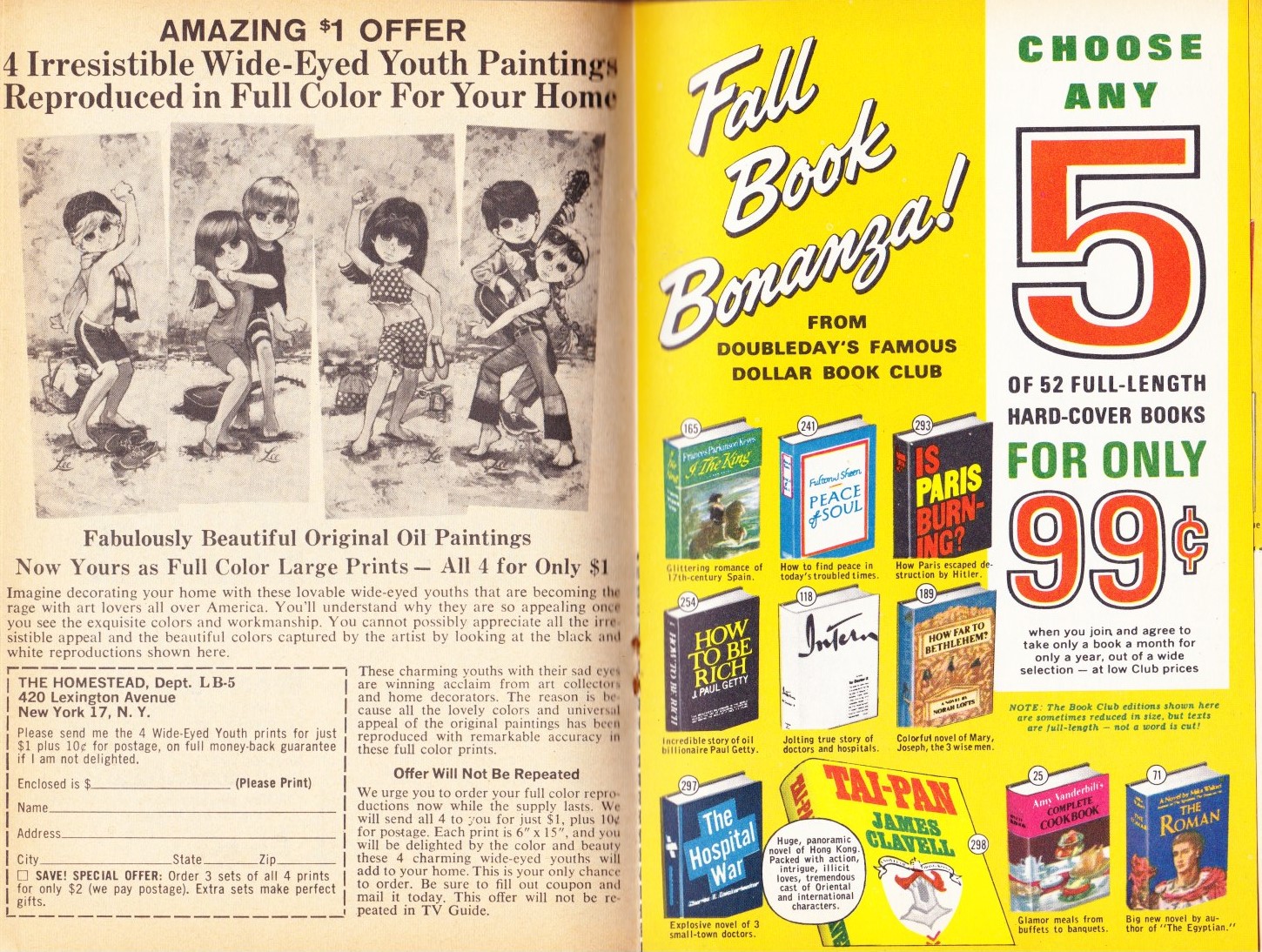 Garage Sale Finds: What was on TV September 10th through 16th, 1966 ...