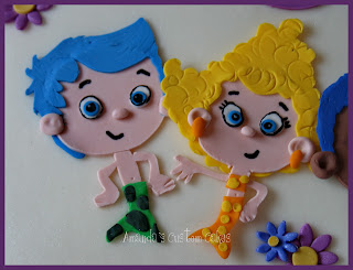 Amanda's Custom Cakes: Bubble Guppies, Max & Ruby and Dora cake