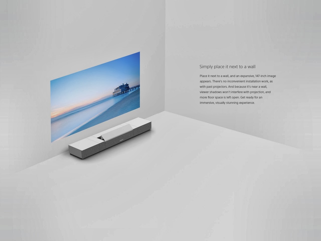 Sony 4K Ultra Short Throw Projector | Computer Graphics Daily News