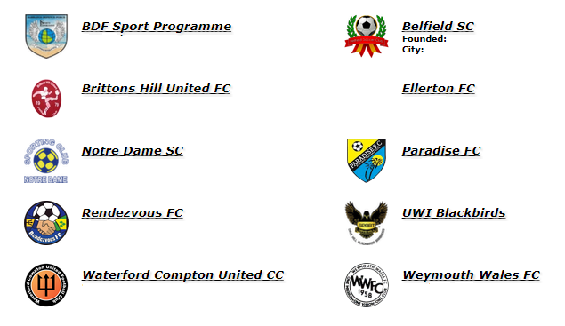 World Football Badges News: Barbados - Premier League 2017