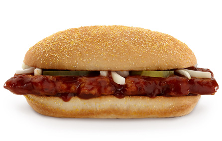 Fanatic Cook: McDonald's McRib: Ingredients
