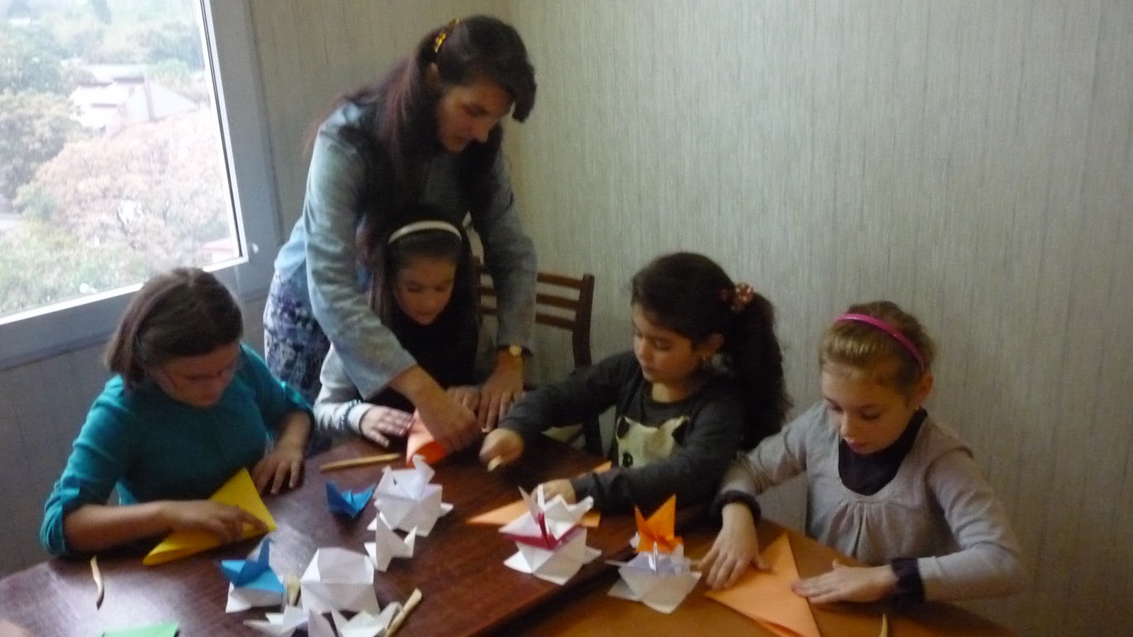 Cursuri Origami: Păsări în cuib