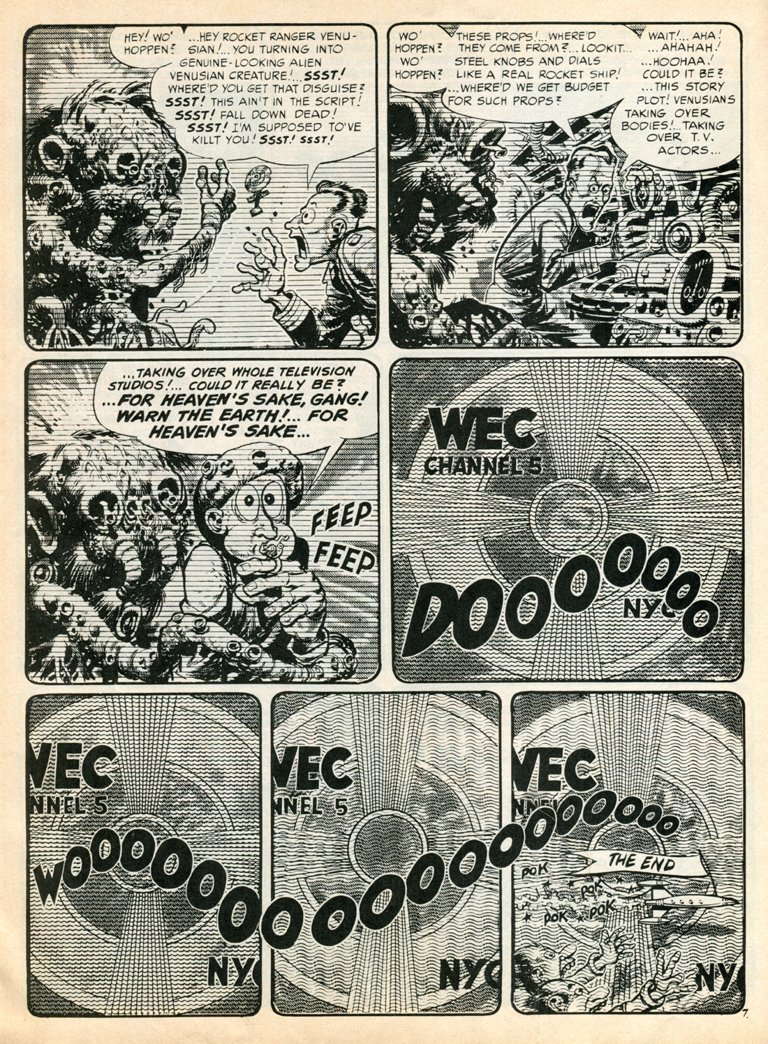 Inside Jeff Overturf's Head: "Captain TVideo!" - Mad Mondays - Jack Davis!