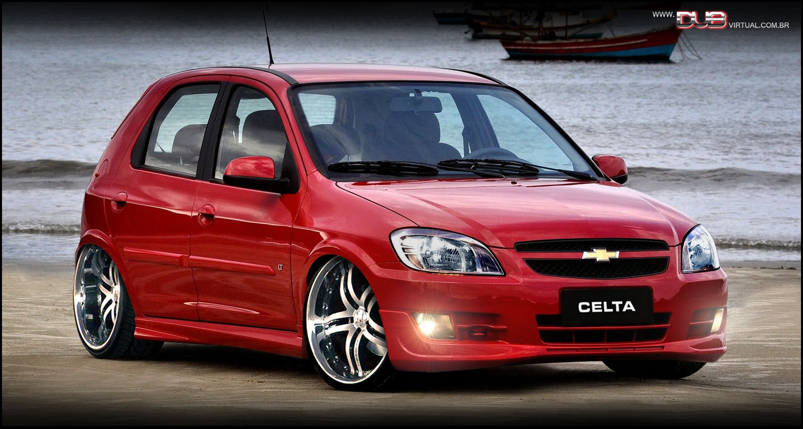 Carros Esport: Celta Rebaixado Com Som Tunado fotos.