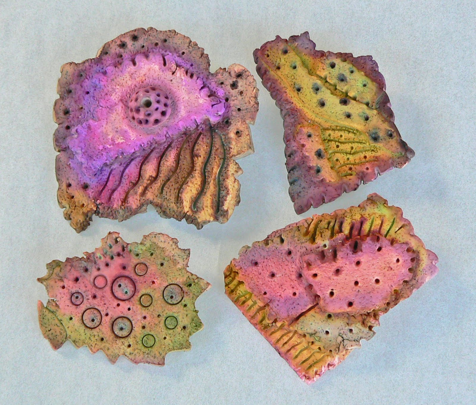 My Muse, Aquariart: This Month's Las Vegas Polymer Clay Challenge Entries