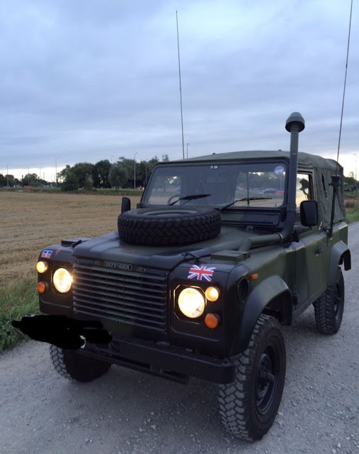 Landrover Defender: 1991 LAND ROVER 90 DEFENDER Ex-MOD winterised,Pre ...