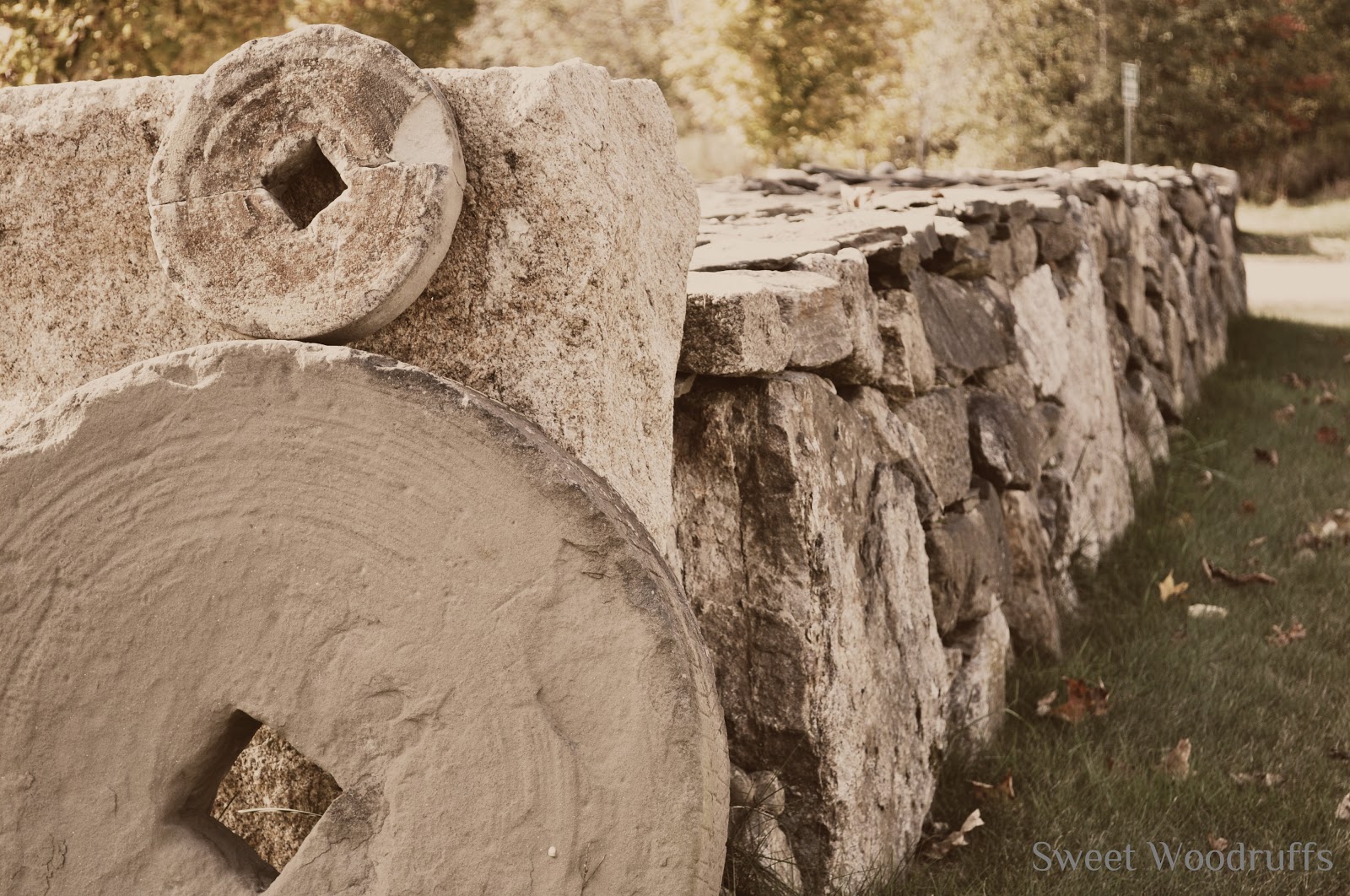 Sweet Woodruffs: Better to have a Millstone Necklace