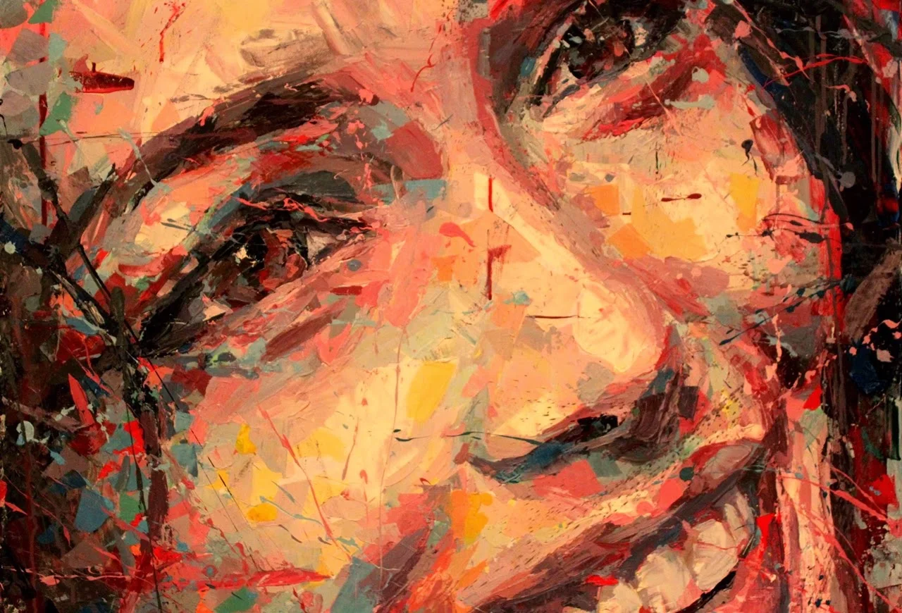 Henri Lamy, 1985 | Portrait Palette Knife painter | Tutt'Art@ | Pittura * Scultura * Poesia * Musica