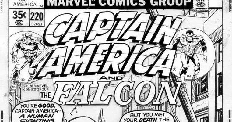 Marvel Comics of the 1980s: 1978 - Anatomy of a Cover - Captain America ...