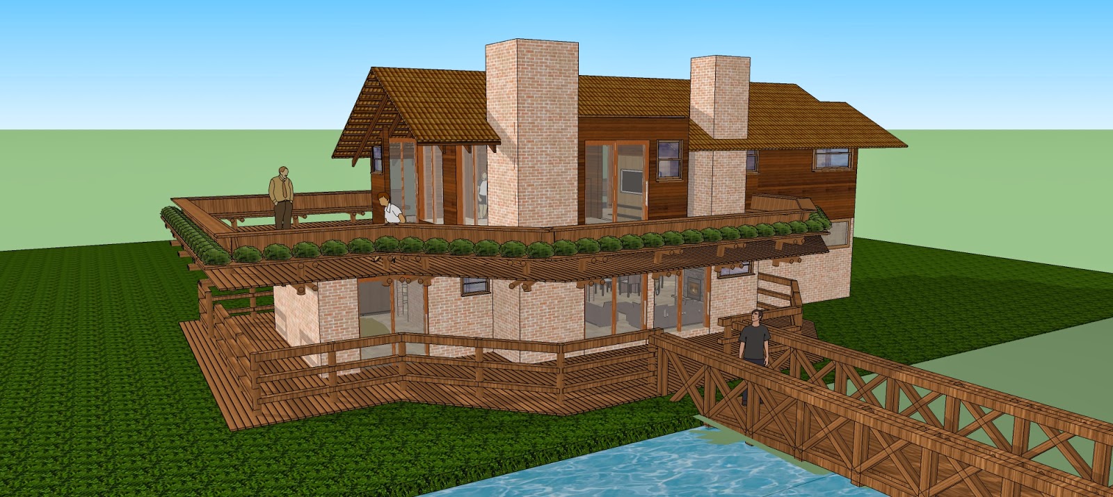 gabriel ripoll - PORTFOLIO: - Projeto arquitetônico de uma pousada no ...