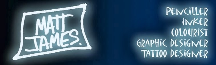 Matt James Comic and Graphic Art: Ink Gallery