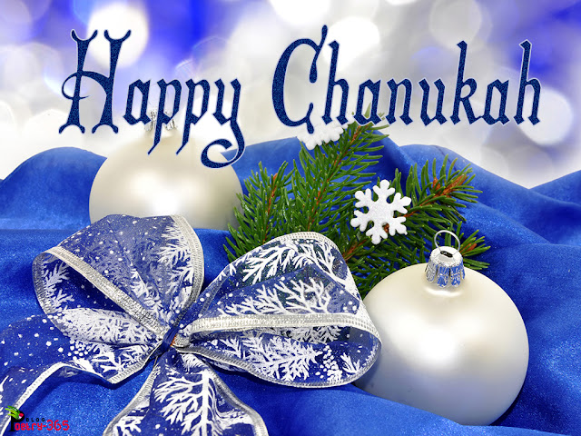 Wishes and Poetry: Happy Hanukah Image for Background and Quotes
