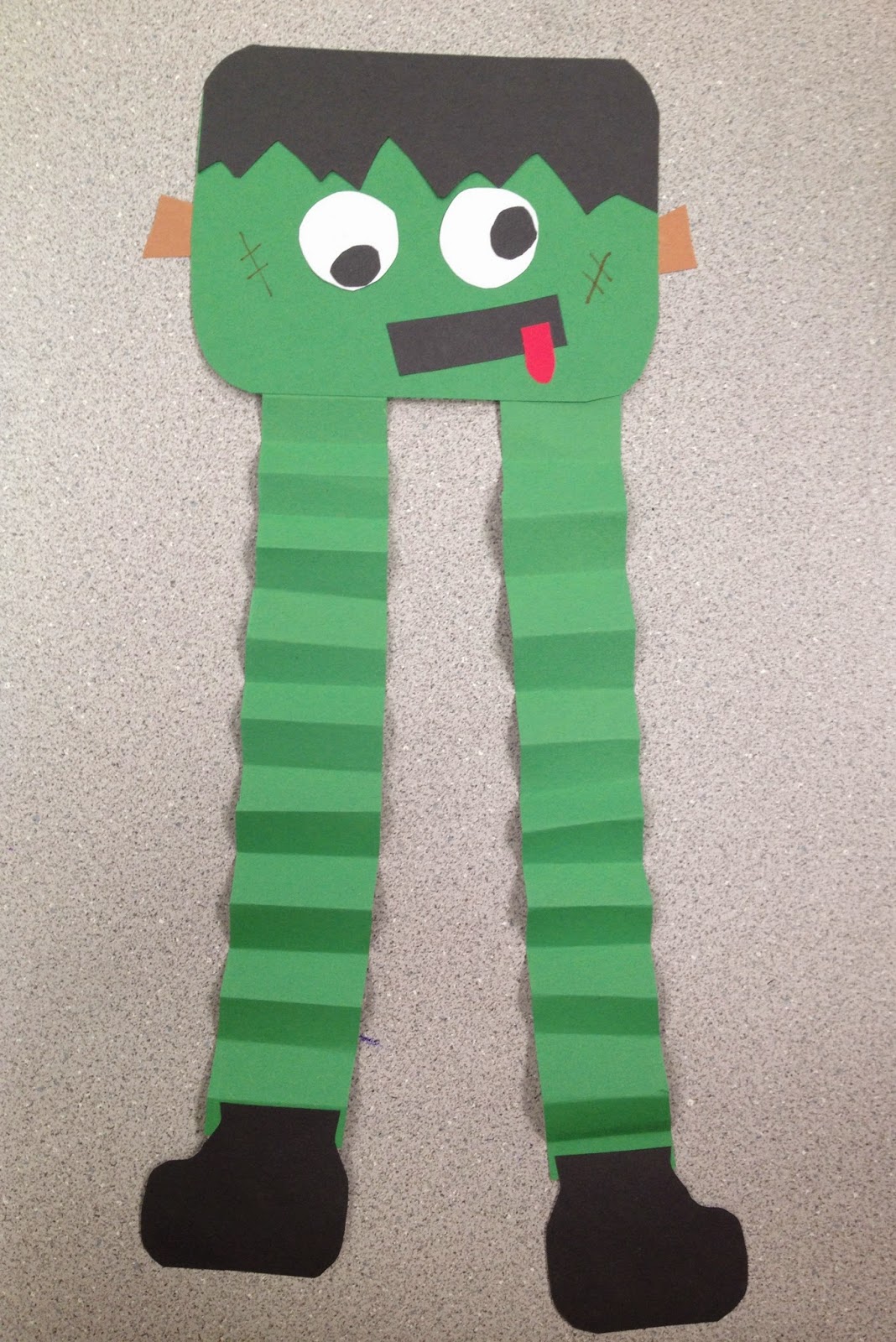 Ms. C's Artroom: Halloween Frankenstein's