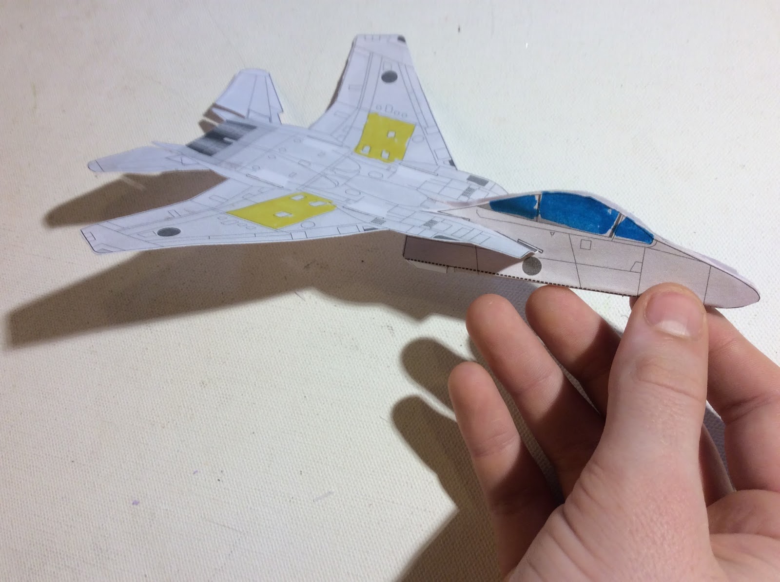 Paper Robots!: Paper Model F-15 Airplane