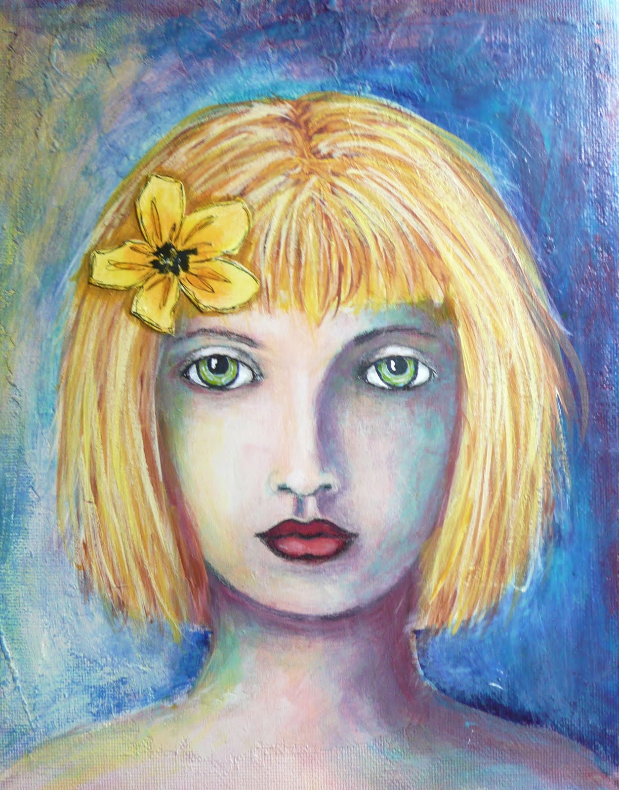 Janie, an Artist on Candy Mountain: "Yellow"