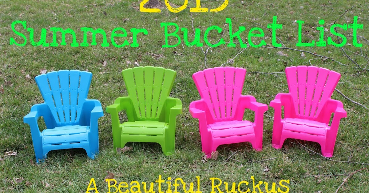 A Beautiful Ruckus: 2013 Summer Bucket List