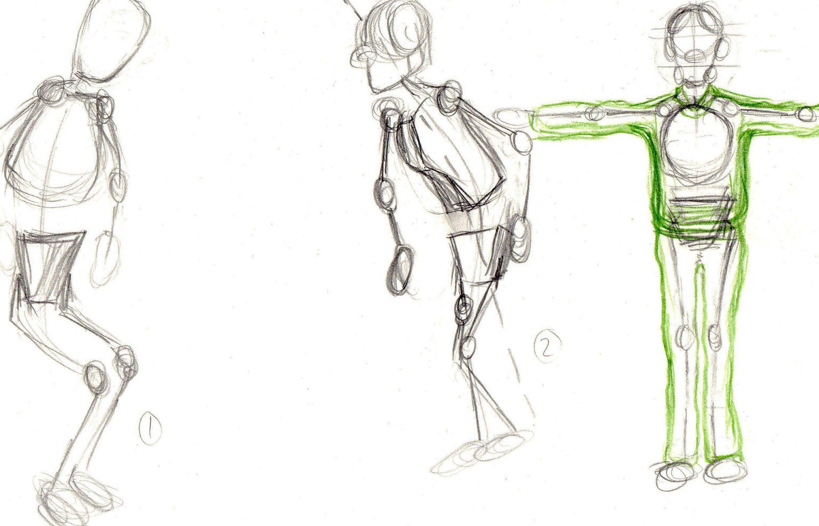 Emma Foster CGA&A: Characters: 'Thomas' Expression & Character Sheets