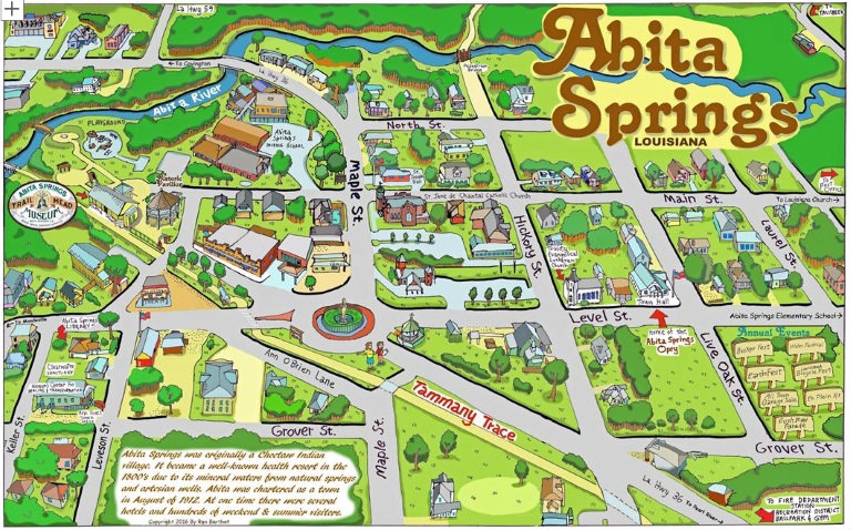 Tammany Family: Abita Springs Map Goes Online
