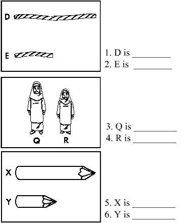 Science for Primary School ( Year 2): Unit 5 : Exercises