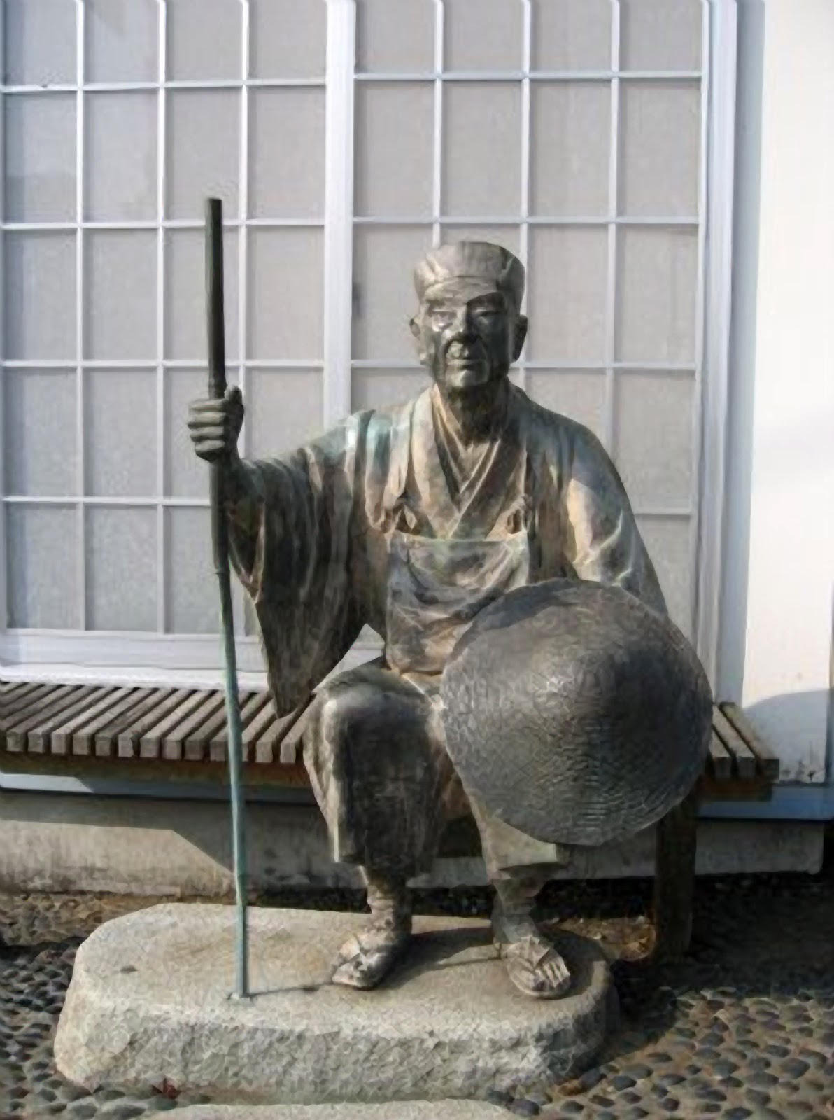 BASHO in Art, Sculpture & Verse: BASHO - in Ink, Wood, Bronze & Stone