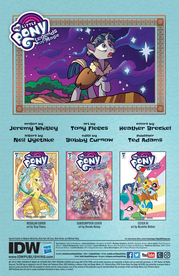 Equestria Daily - MLP Stuff!: My Little Pony: Legends of Magic #7 - 6 ...