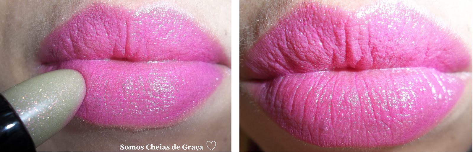 Blog Somos Cheias de Graça : RESENHA: Batom Glitter Verdete da Quem ...