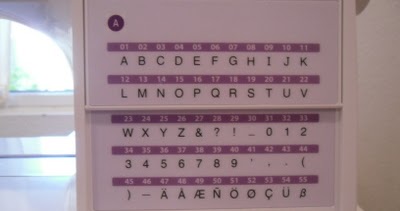 A Left-Handed Quilter: Lazy way to do labels