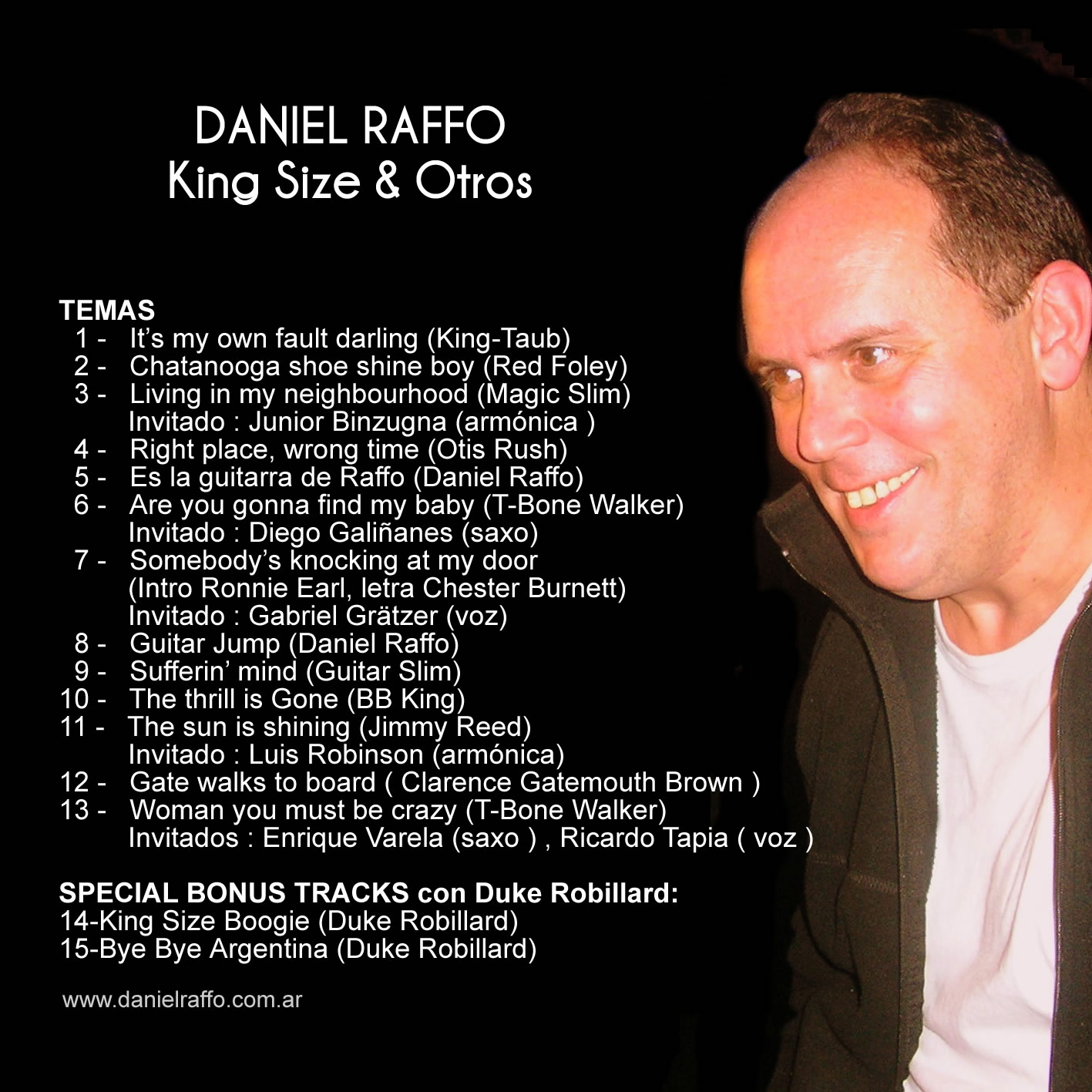 Con Alma de Blues: " Daniel Raffo ,King Size & Otros " Nos Comparte su ...
