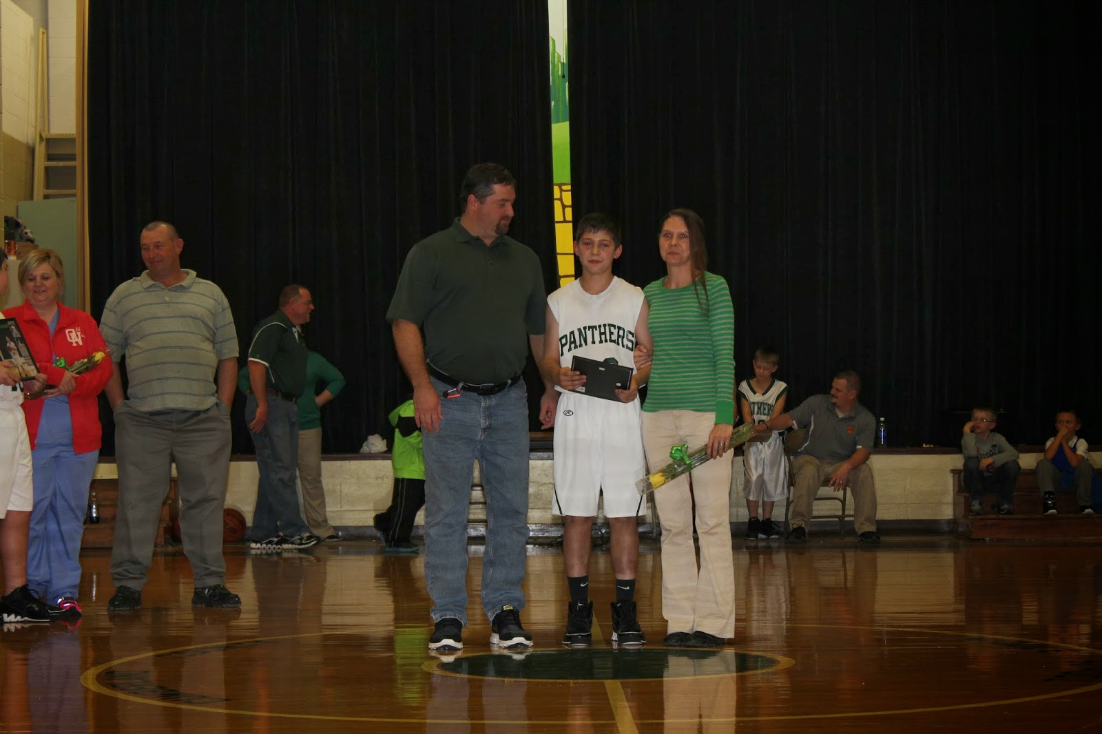 A Look Inside CCMS: Panther Basketball 8th Grade Night