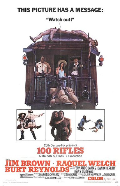 Common Sense Movie Reviews: 100 Rifles (1969)