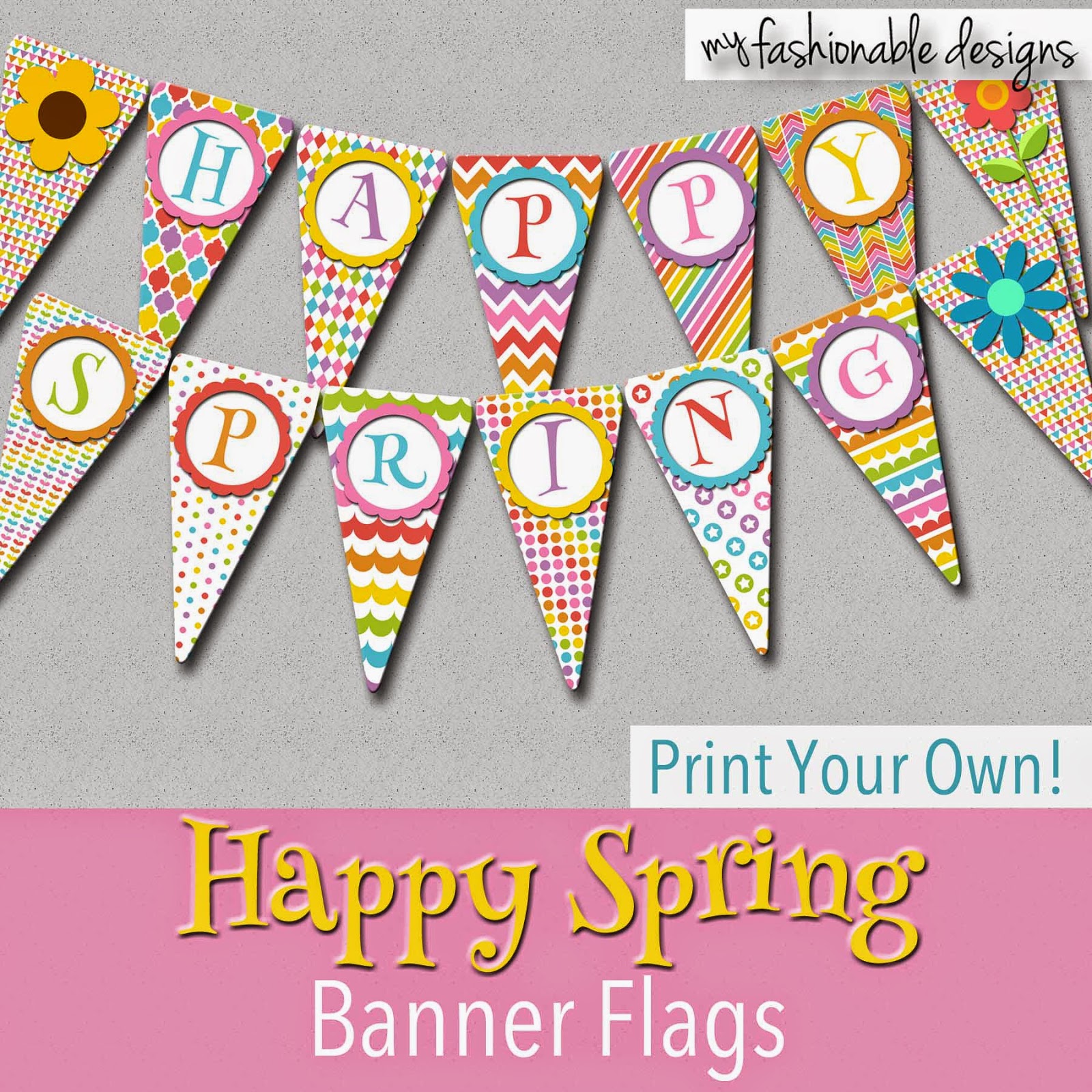 My Fashionable Designs: New Spring & Easter Printables in my Shop!