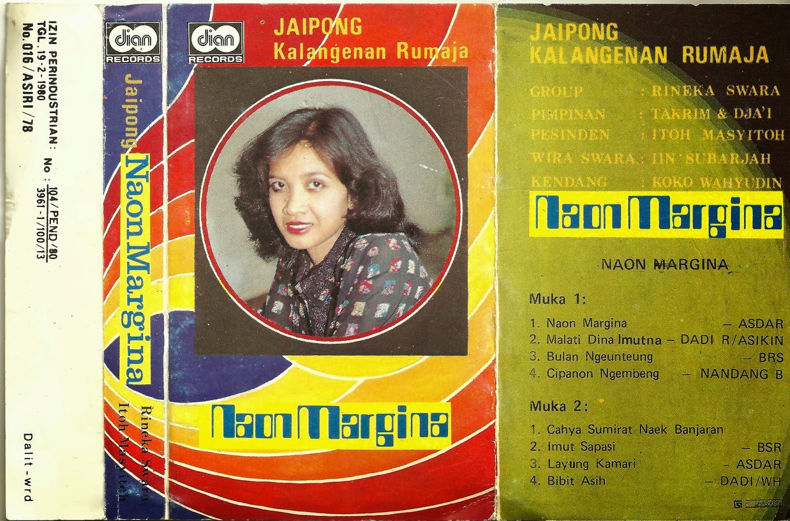 Etnik Unik: Jaipong Kalangenan Rumaja - Naon Margina