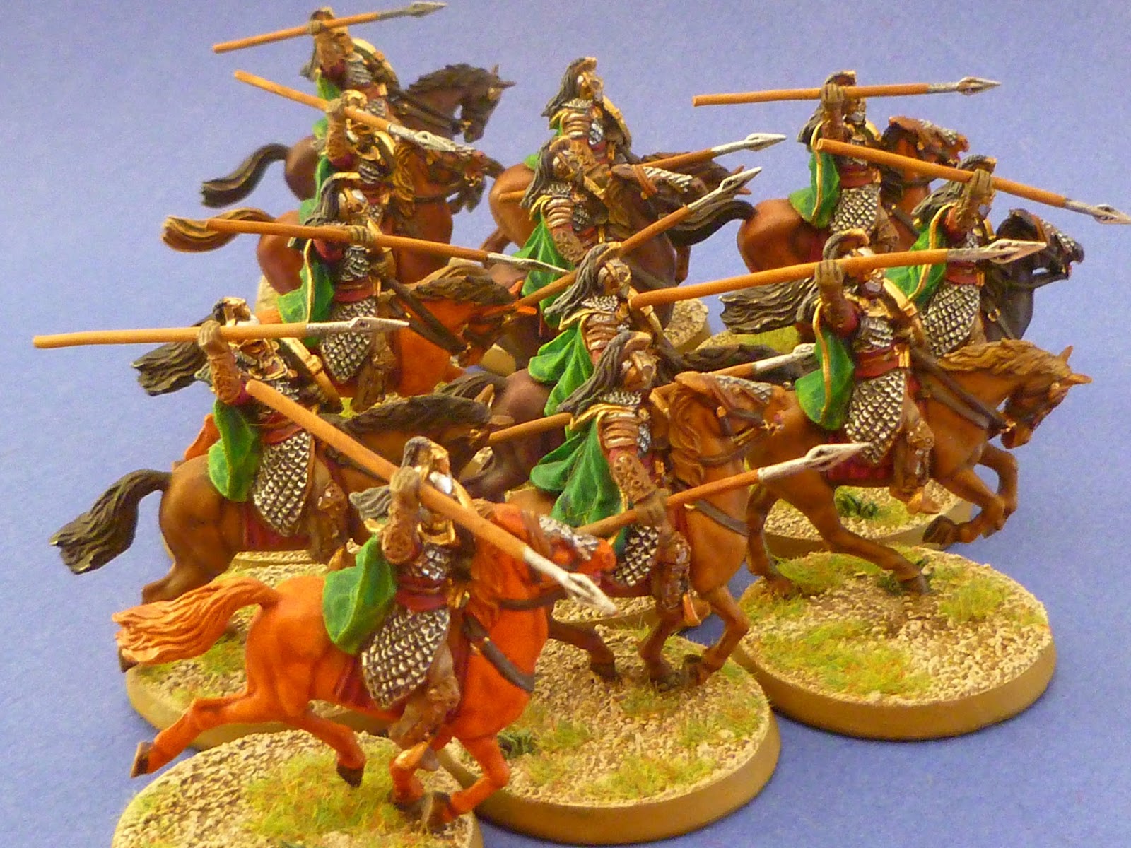 Septimanie Figs: Garde Royale du Rohan à cheval - Figurines Games ...