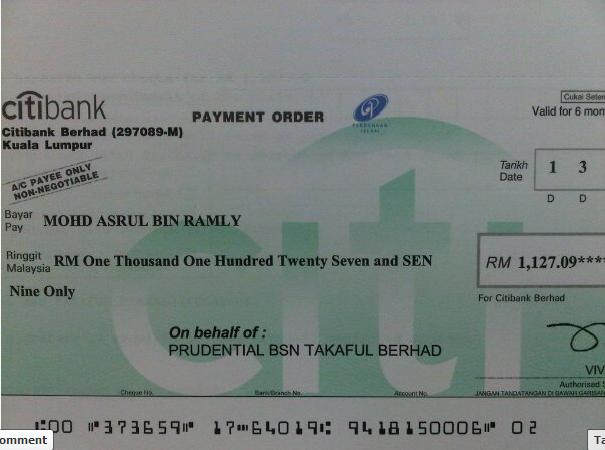 hazim prudential bsn takaful sms atau call ke 0142636799