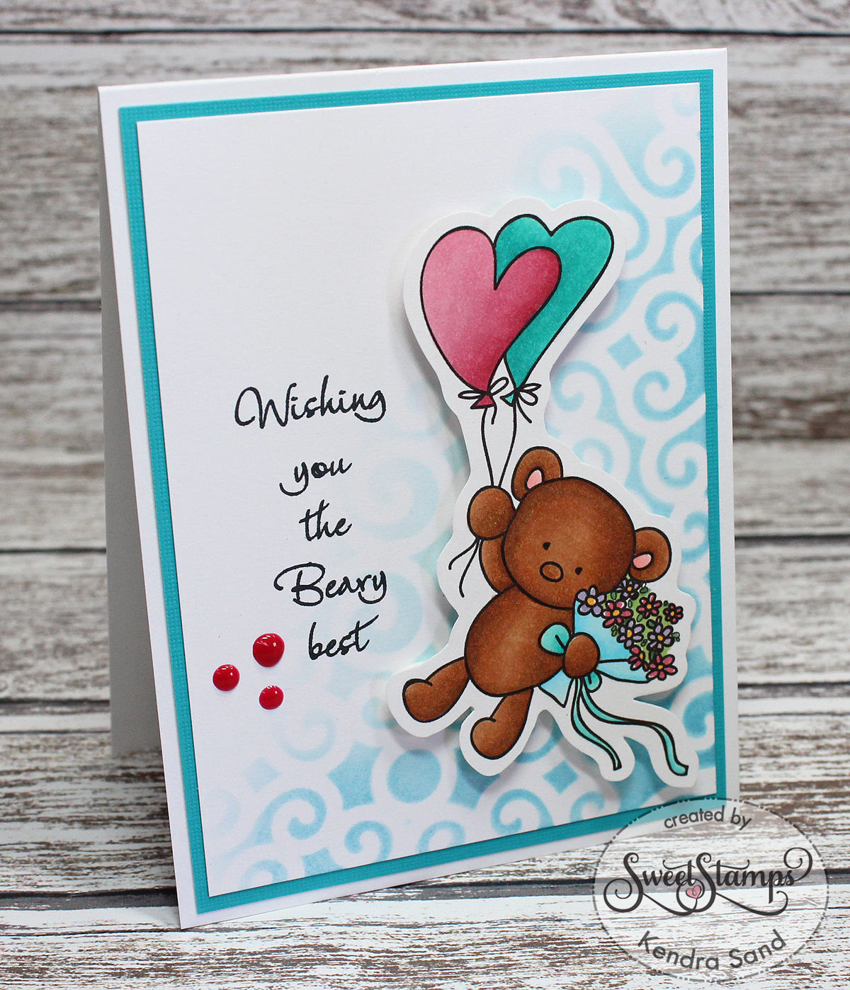 Luv 2 Scrap n' Make Cards: Wishing You the Beary Best