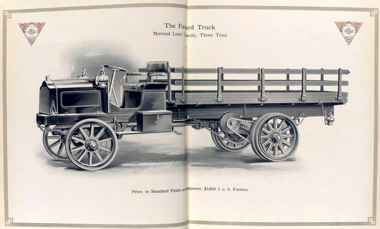Just A Car Guy: Packard "Eighteen" car and the 1909 commercial trucks ...