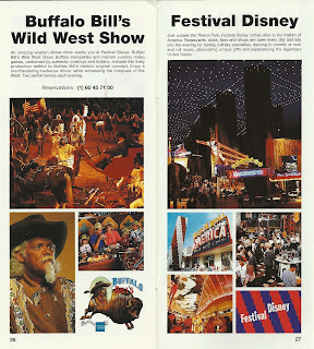 Disney Vacation Kingdom: Disneyland Paris Park Guidemap December 1995