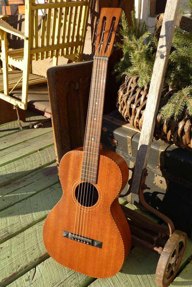 c.1915 Harmony-made Victoria Hawaiian Parlor Guitar
