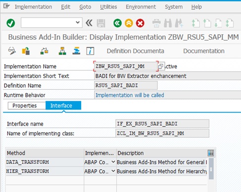 SAP ABAP technical information: Enhancing standard data source in BI
