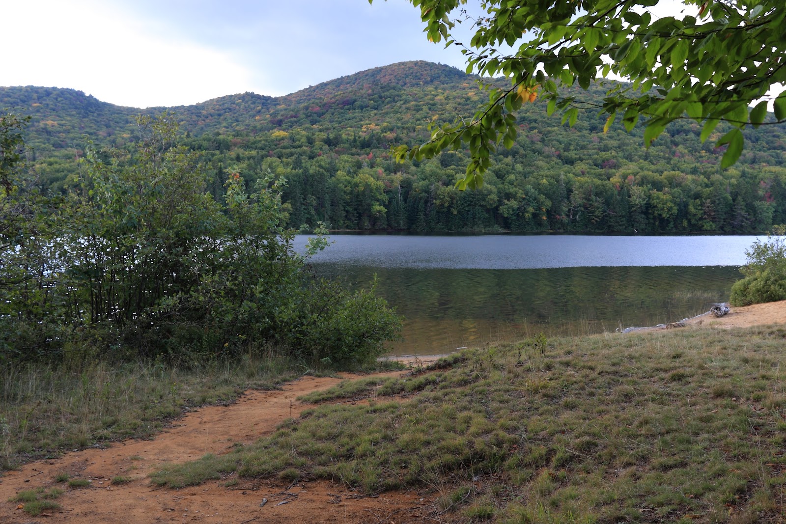 The Campsites: Mont-Tremblant National Park, QC, Lac Monroe, site 46