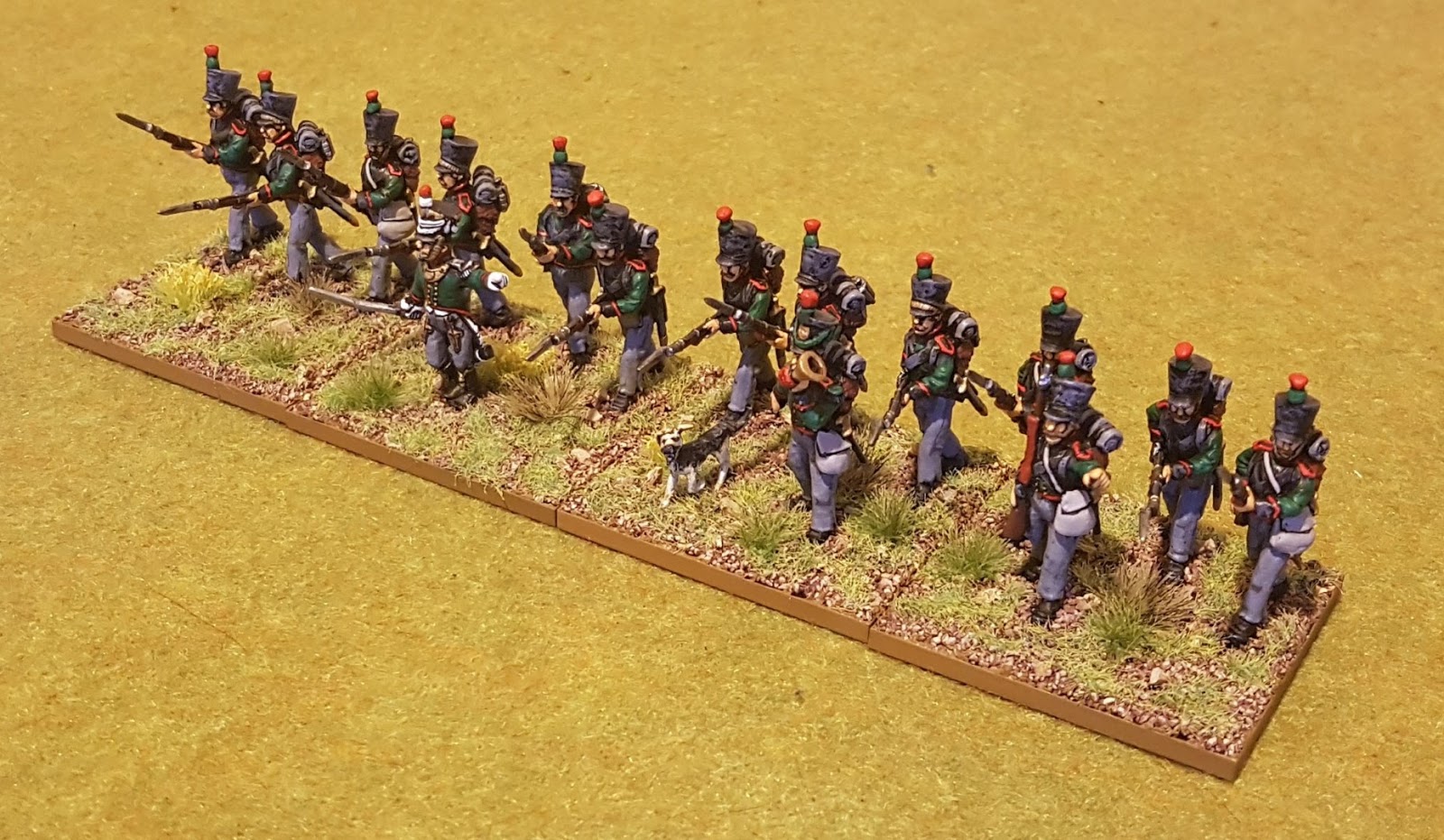 Chasseur: Saxon Light Infantry - Black Hussar 28mm