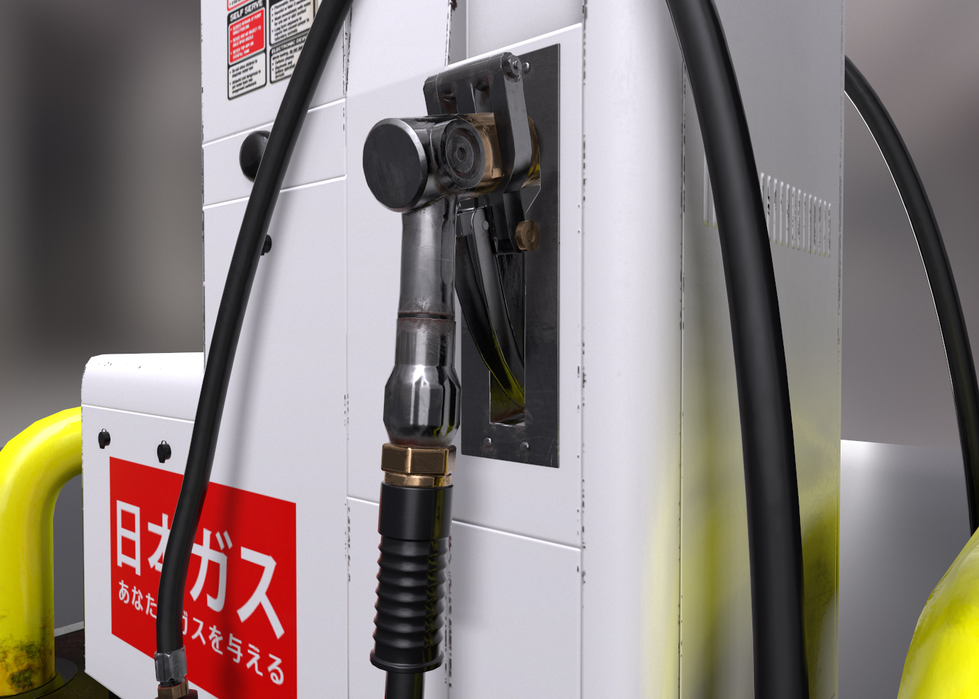 Ricky Thomas - 3D Artist: Gas Station - Texture Update